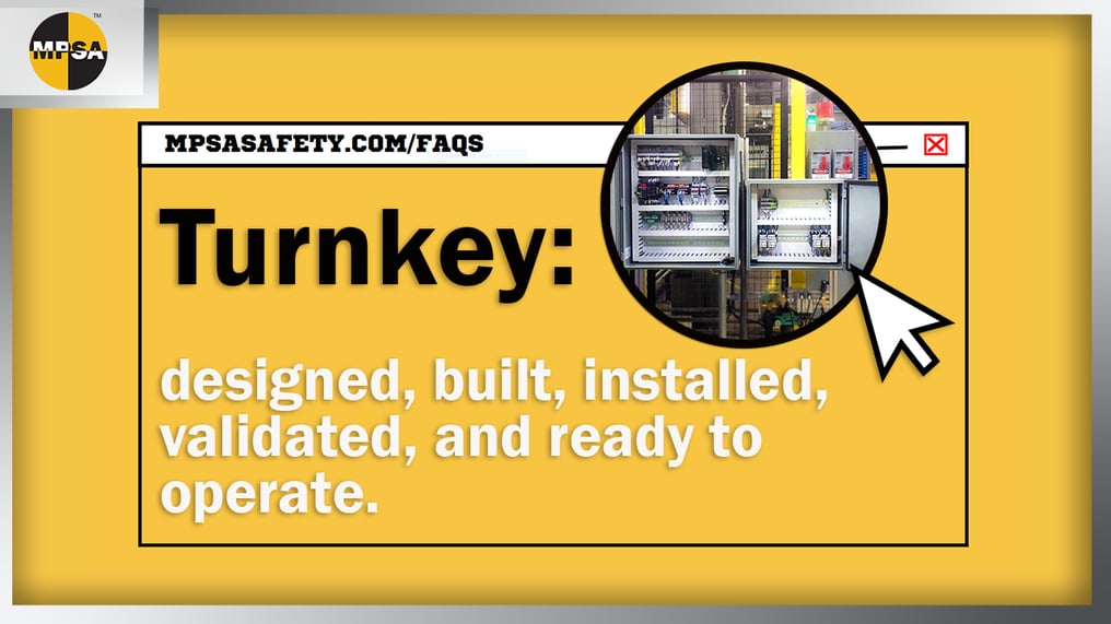 Why is Turnkey Best for Machine Safety?